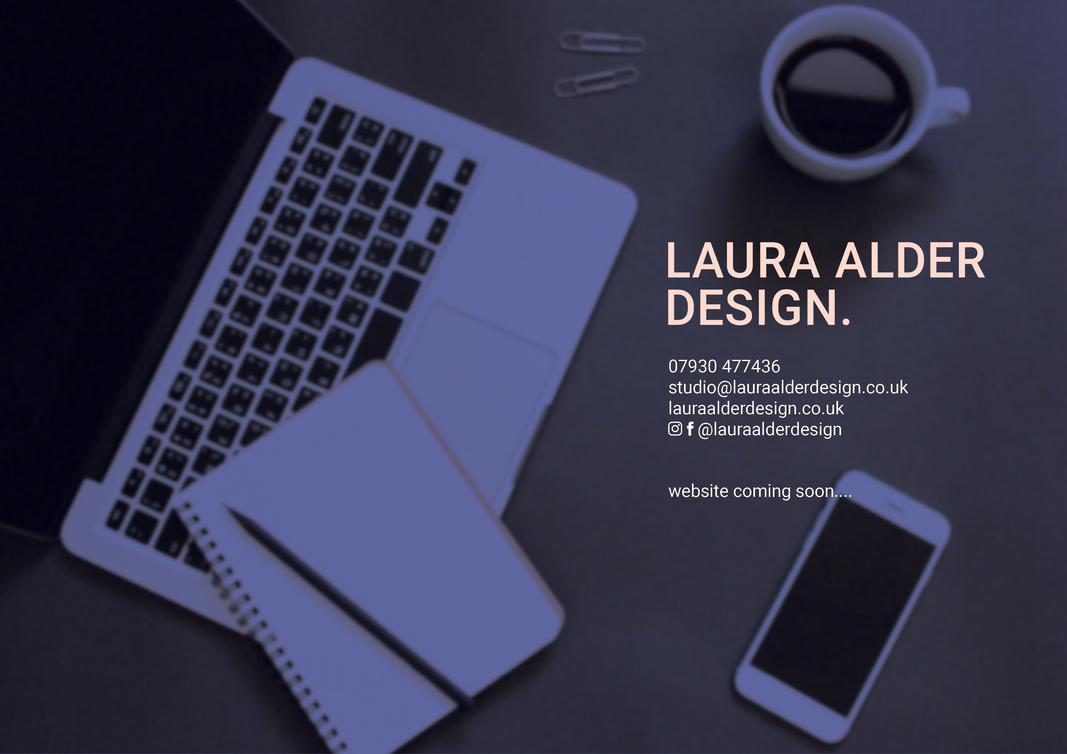 holding page – Laura Alder Design